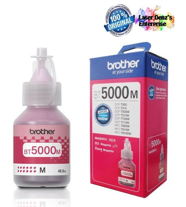 Brother BT5000M (Magenta) Genuine Ink Bottle | Lazada PH
