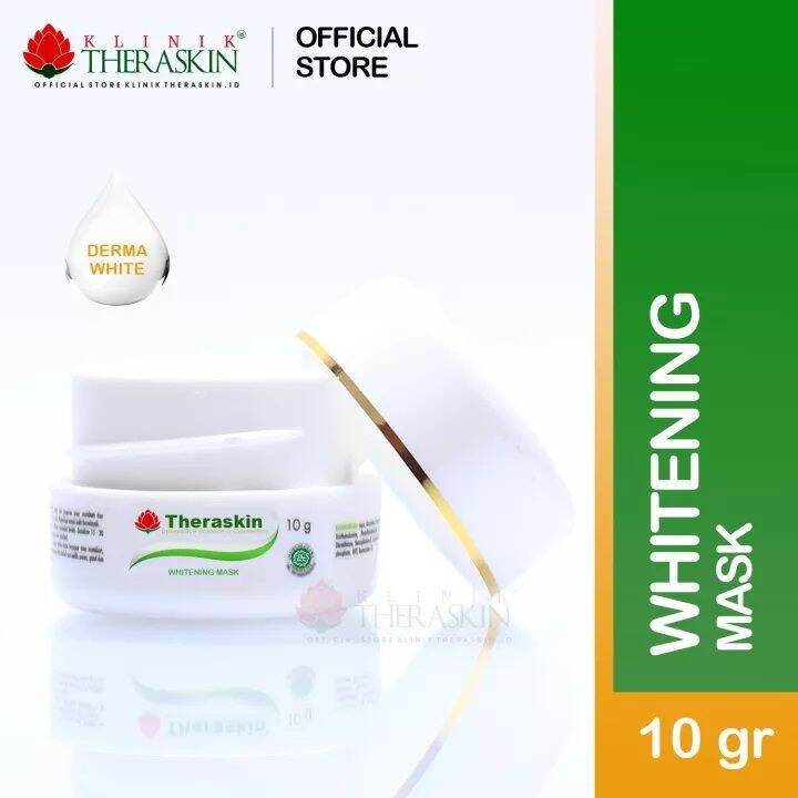Theraskin Whitening Mask with Derma White + Titanium / Membantu ...