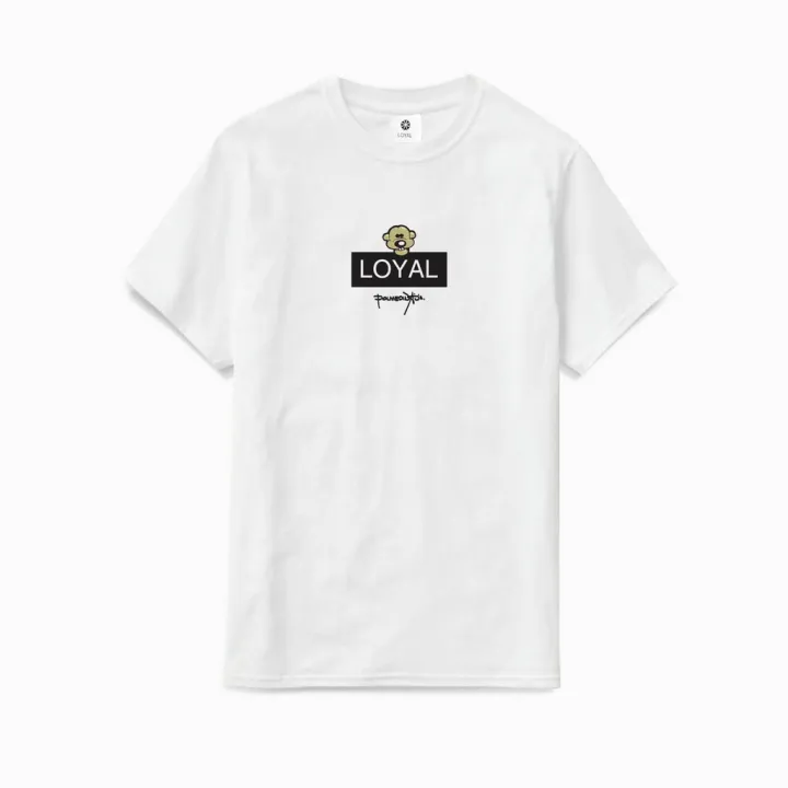 LOYAL x Pugad Baboy Polgas Tee in White | Lazada PH