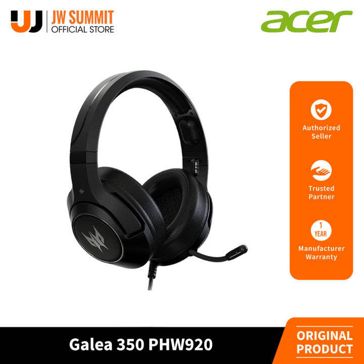 Acer Predator Galea 350 PHW920 Noise-Cancelling Microphone Wired Over ...