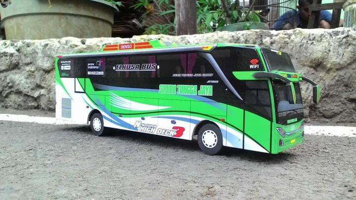 Miniatur Bus STJ Sudiro Tungga Jaya SHD | Lazada Indonesia