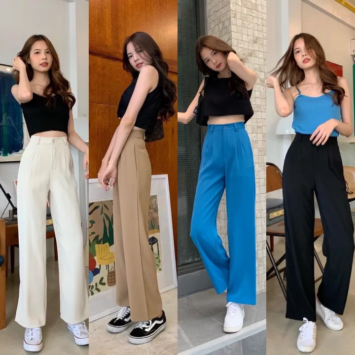 【เตรียมจัดส่ง】 stylist shop pants094 Penny Pants by Stylist | Lazada.co.th
