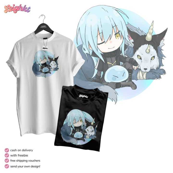 Rimuru Chibi Tensura Anime Shirt 『Cotton Spandex』 Leighkt Collection ...