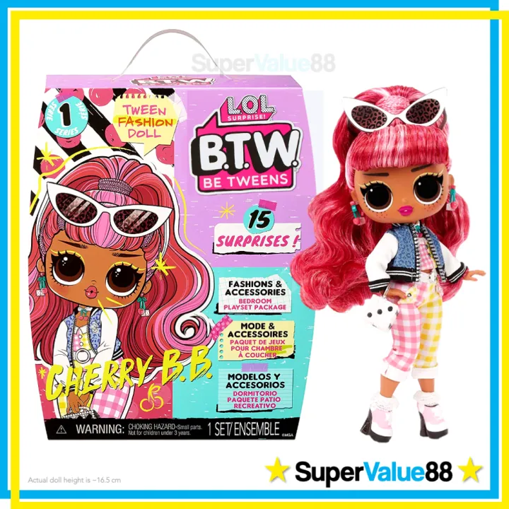 Original LOL Surprise! Tweens Cherry B.B. Fashion Doll with 15 ...