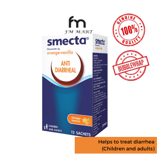 Smecta Orange-Vanilla Anti Diarrheal 3g 12's (Exp date: 11/2025) | Lazada