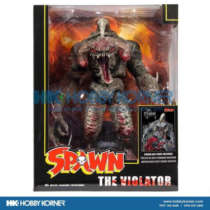MCFARLANE TOYS 7 Inch Scale Spawn Megafig Violator (Bloody) | Lazada PH