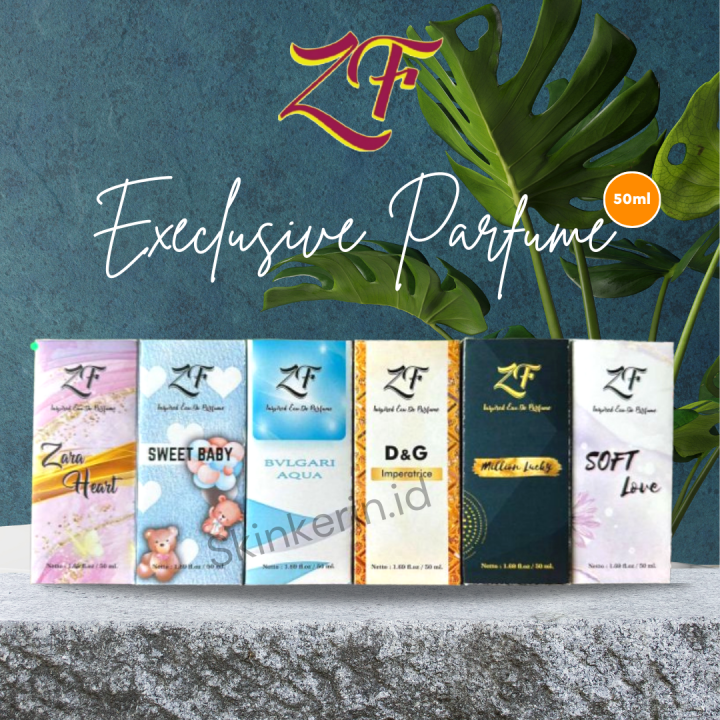 ZF PARFUM EXCLUSIVE INSPIRED EU DE PARFUME 50ML | Lazada Indonesia