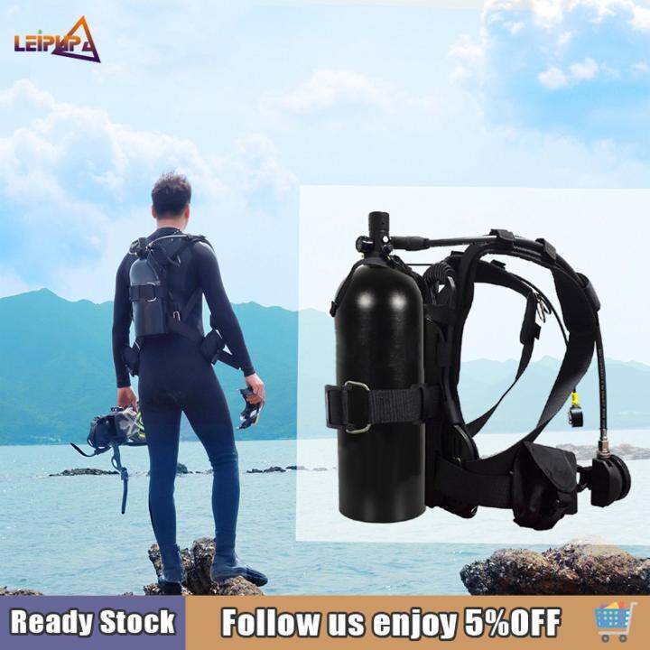 leipupa Dive Tank Backpack Air Bottle Carrier Tank Carry with ...