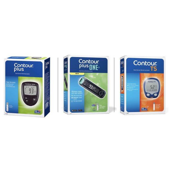CONTOUR TS / PLUS REGULAR / PLUS ONE BLOOD GLUCOSE DEVICE SET | Lazada
