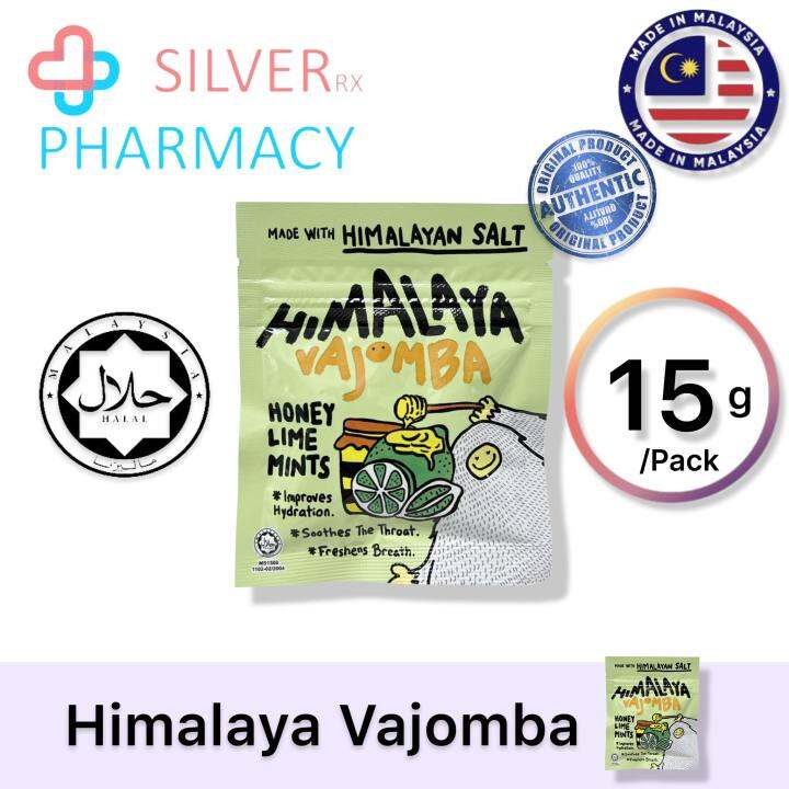 Himalaya Vajomba Honey Lime Mints 15g | Lazada