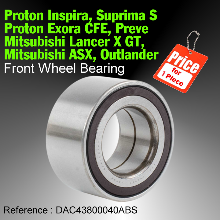 Proton Inspira, Exora CFE, Preve, Suprima S, Lancer GT, ASX Front Wheel ...