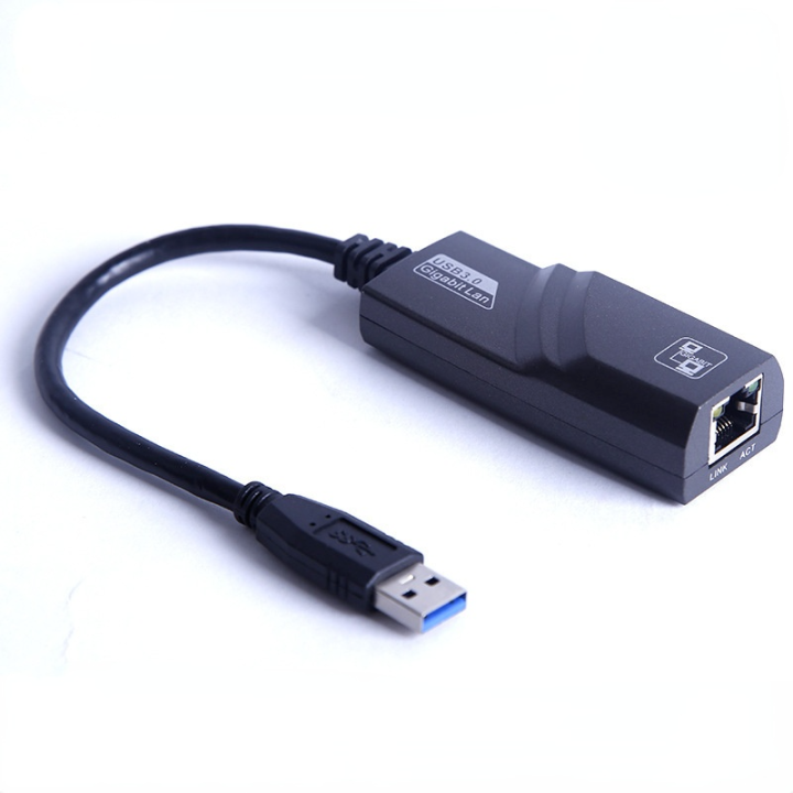 USB Ethernet USB 3.0 2.0 To RJ45 0Mbps Gigabit Adapter for Laptop PC ...