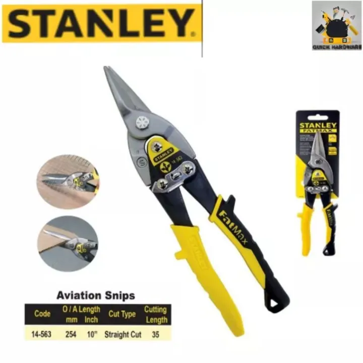 (STANLEY) Fatmax Straight Aviation Snips 14-563 | Lazada PH