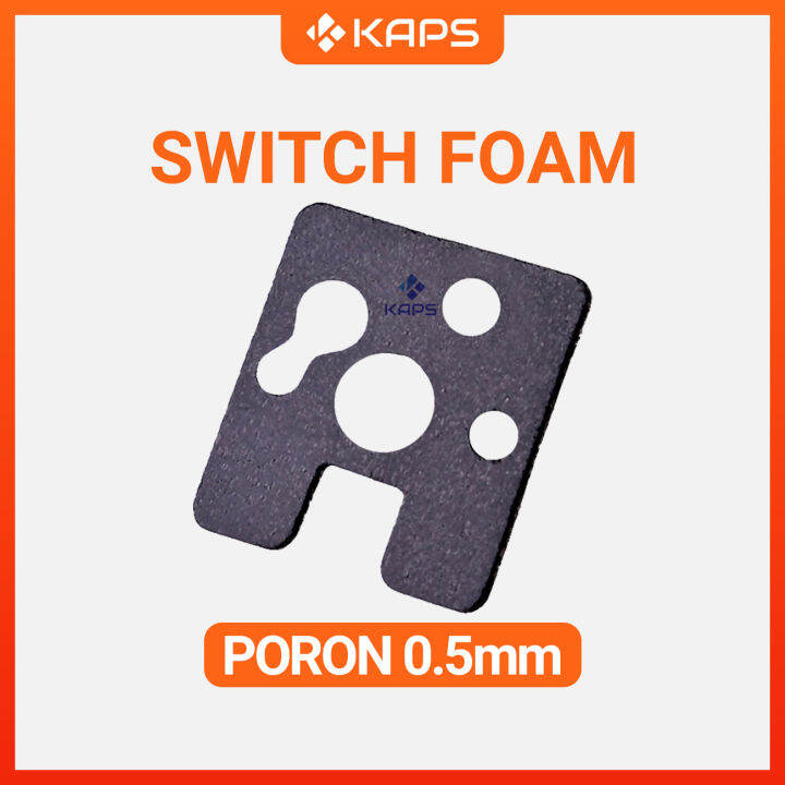 Combo 10 miếng đệm switch | Poron | 0.5mm | Switch Foam | Switch pad ...