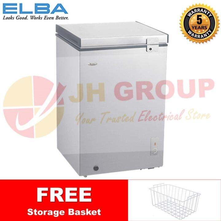 Elba 130LChest Freezer EFE1310 Deep Freezer | Peti Beku | 冷冻柜 | Lazada