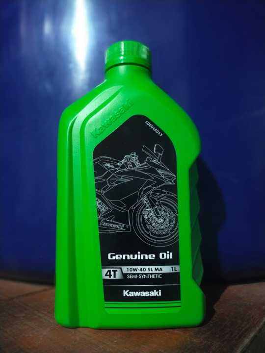 OLI KAWASAKI 4T 10W-40 SL MA 1L (SEMI SYNTHETIC) | Lazada Indonesia