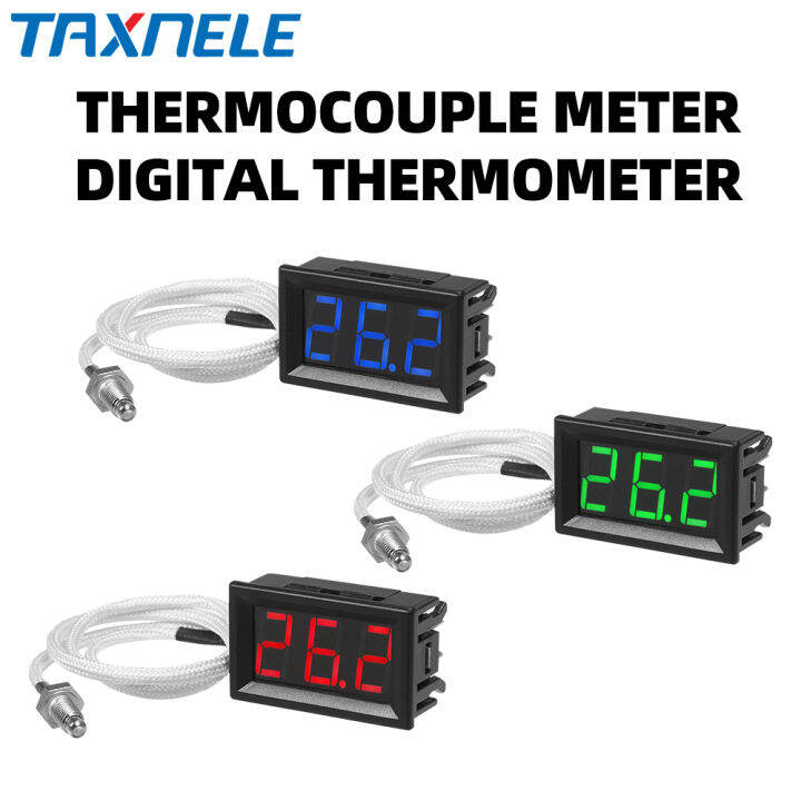 Industrial High Temperature K-Type M6 Thermocouple 12V -30~800 Degree ...