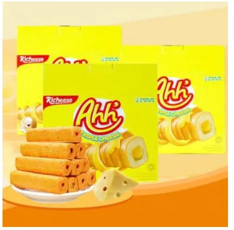 Nabati Richeese Ahh Keju Snack 5.5gr [20 pcs/box] | Lazada Indonesia