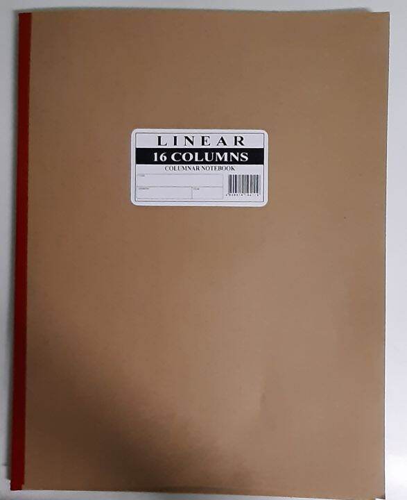 Linear 16 columns columnar notebook | Lazada PH