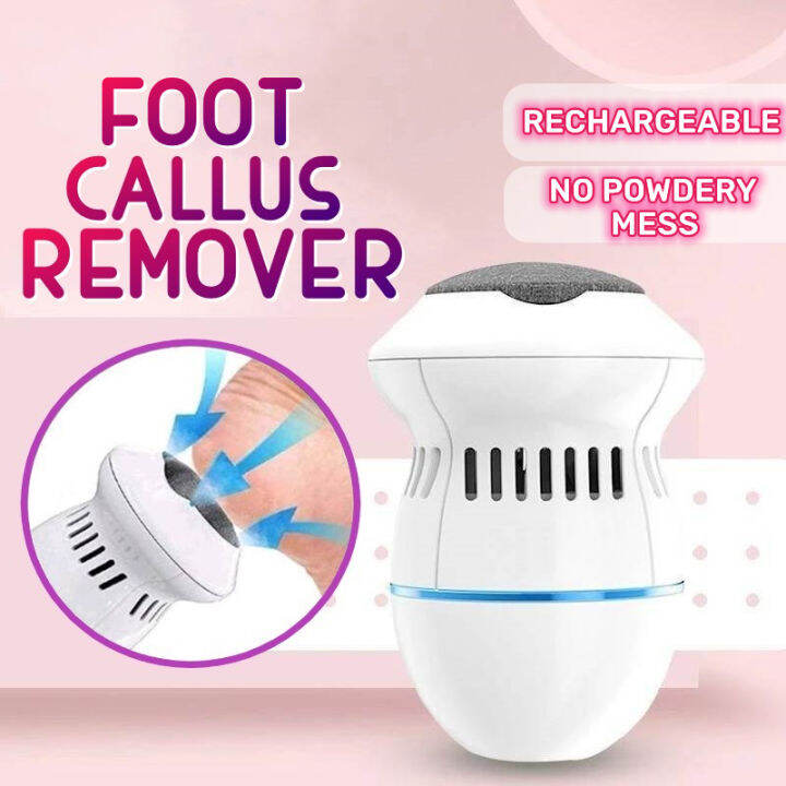 Portable Rechargeable Electric Foot Callus Remover Dead Skin Cracked ...