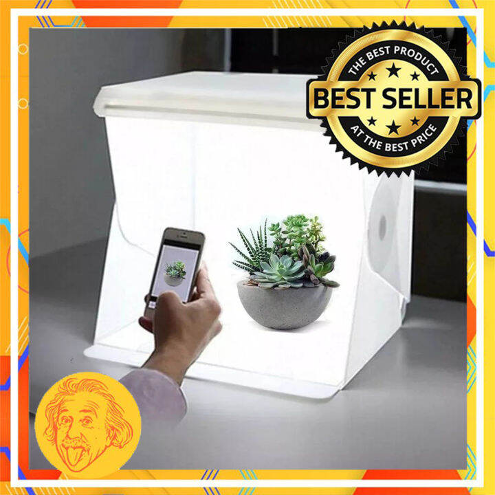 (FREE BUBBLEWRAP) Mini Studio Photo Box LED Portable / BOX LED Foto ...
