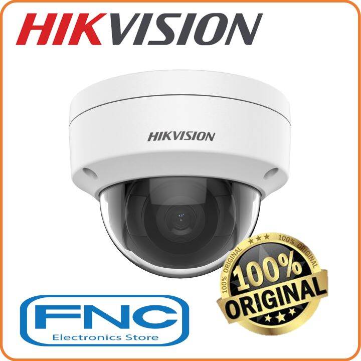 HIKVISION DS-2CD1143G0-I Network 4MP Fixed 4mm / 2.8mm Lens H.265 True WDR IR Full HD Dome IP ...