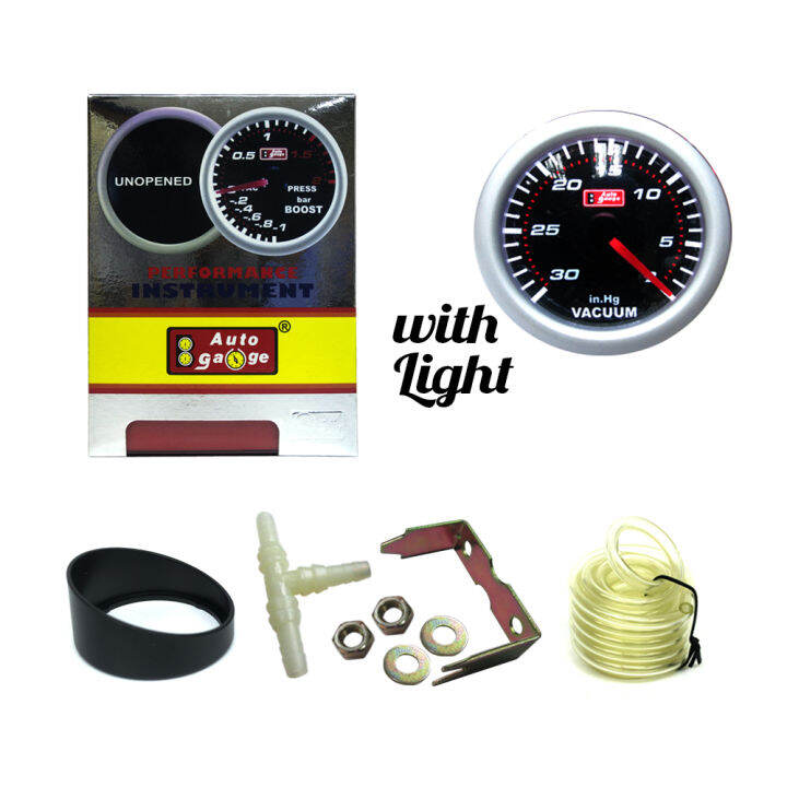 Concorde Auto Gauge 2" Vacuum Gauge Mechanical With Led | Lazada PH