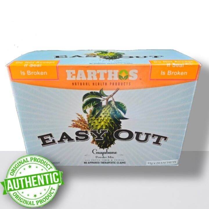 EASY OUT Earthos Natural Detoxifying Health Drink - Guyabano Flavour ...