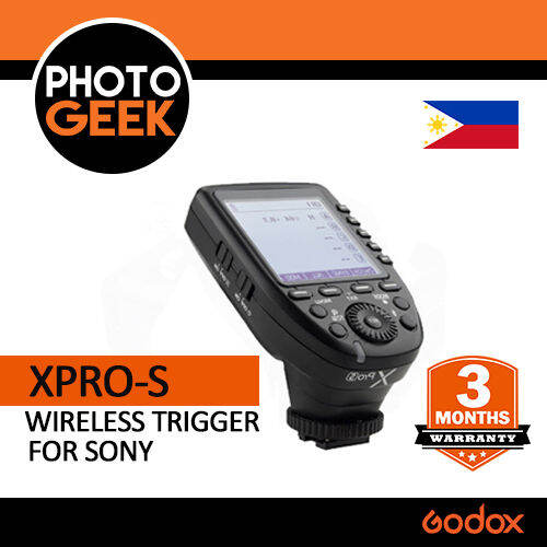 [Photo Geek] Godox XPro-S TTL Wireless Flash Trigger for Sony Cameras ...