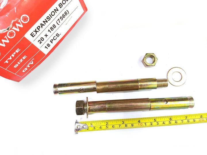 LogamIndo_ DYNABOLT WOWO 20x188 - Baut Dynabolt - Baut Tanam Tembok ...