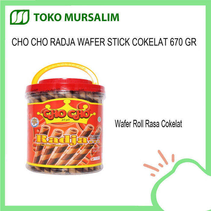 Cho Cho Radja Wafer Roll Rasa Cokelat 670 gr | Lazada Indonesia