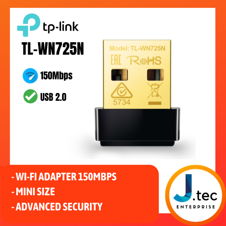 TPlink TL-WN725N - Nano Wireless N150 USB WiFi Adapter with Soft AP ...