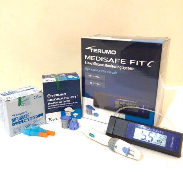 Terumo Medisafe Fit C Blood Glucose Monitoring System | Lazada