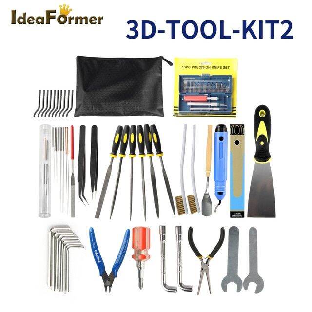 Ideaformer 3d Printer Tool Kit For 3d Printing Maintenance Cleaning ...