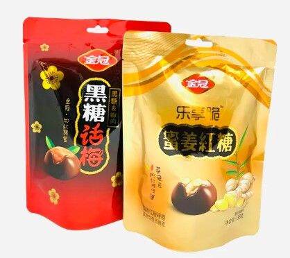 Jin Guan Brown Sugar Plum Candy/Brown Sugar Ginger Candy | 金冠 黑糖话梅/蜜姜红糖 ...