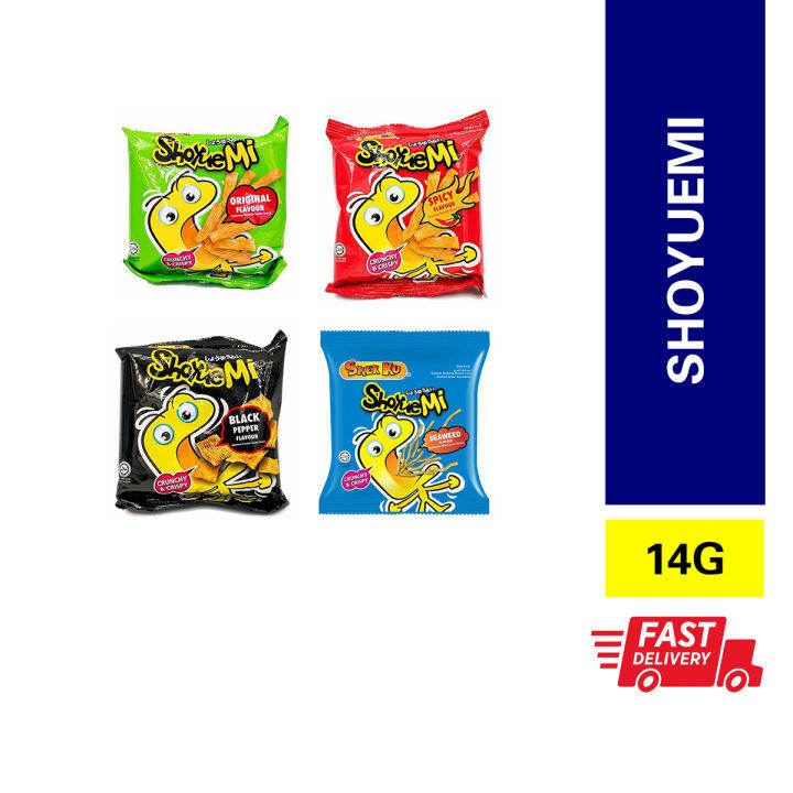 [30'S] Snek Ku ShoyueMi Snack [Original/Spicy/Black Pepper/Seaweed ...