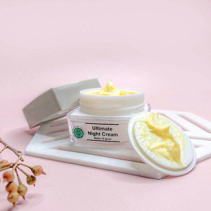 Ms Glow Ultimate Night Cream - Skincare Beauty - Membantu Memudarkan ...