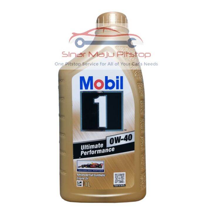 MOBIL 1 ADVANCED ULTIMATED FULLY SYNTHETIC 0W-40 SN Original 4 Liter ...