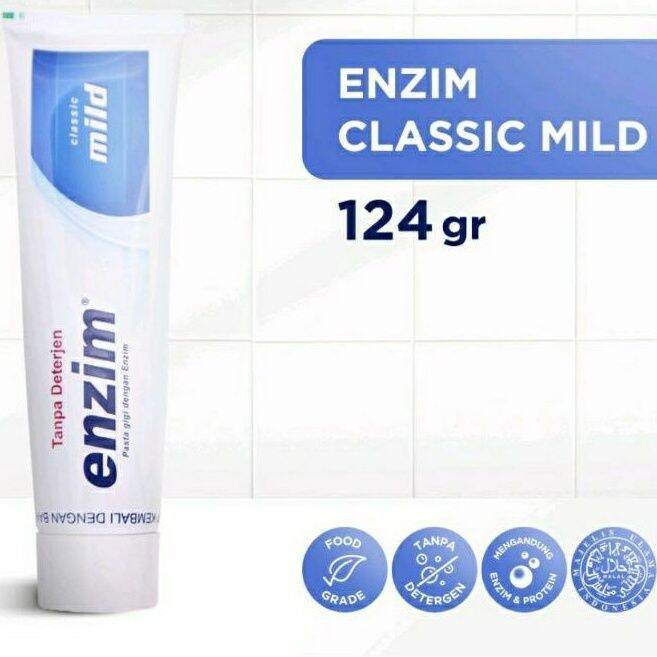ENZIM PASTA GIGI CLASSIC MILD 124 gram | Lazada Indonesia