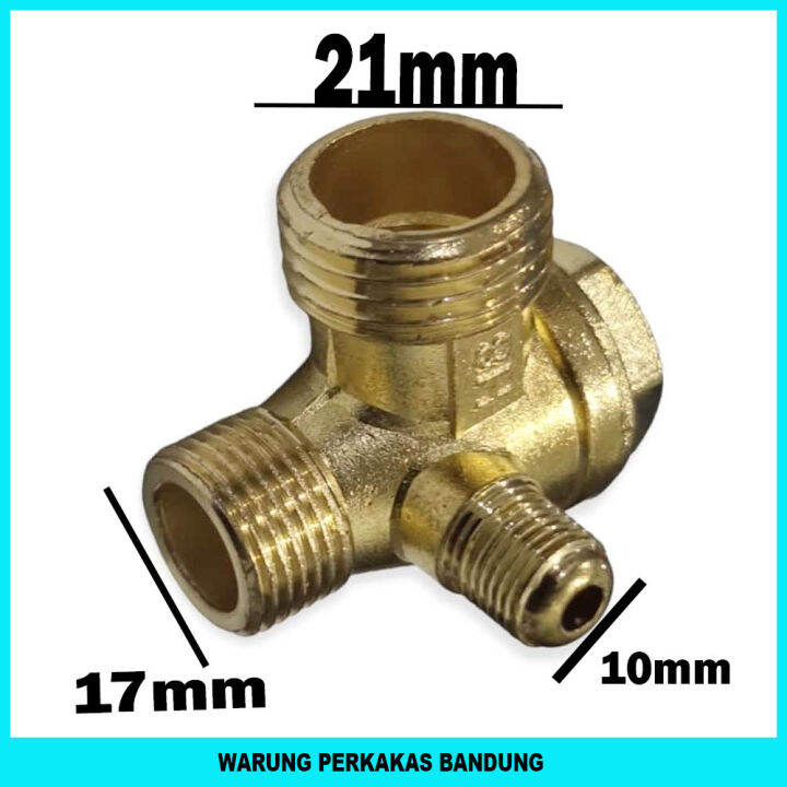 Neple Check Valve Kompresor Oiless Direc Drat luar NO 58 Untuk ...