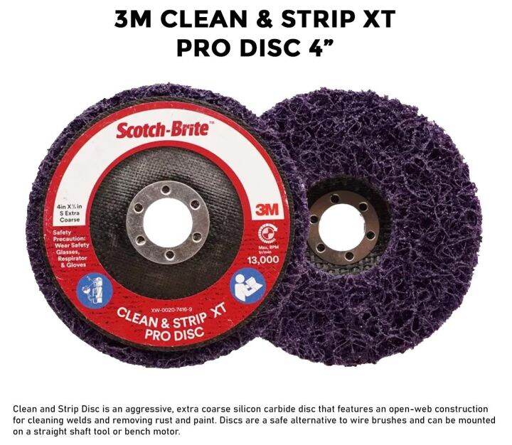 3M Clean N Strip XT Pro 4inches | Lazada PH