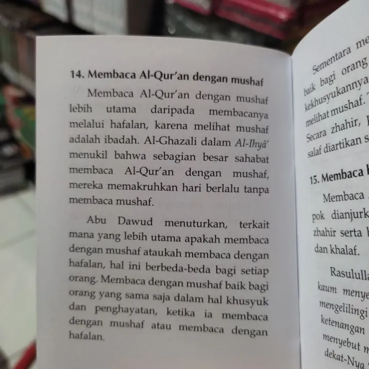 Buku Saku Adab Membaca Al Qur'an | Lazada Indonesia
