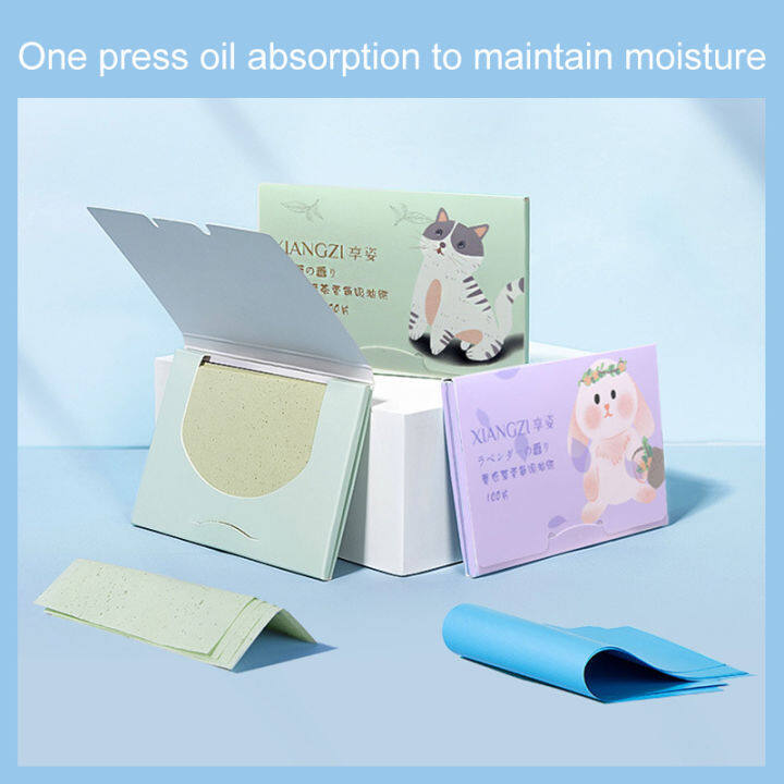 Oil Absorbing Paper Surface 100 Pieces Of Flax Green Tea Bamboo ... Oil Absorbing Paper Surface 100 Pieces Of Flax Green Tea Bamboo ...