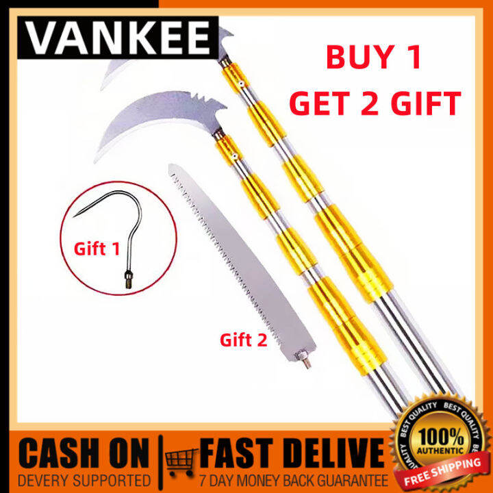 Yoqu Pruning Saw with Pole Multifunctional Stainless Steel Super-hard ...