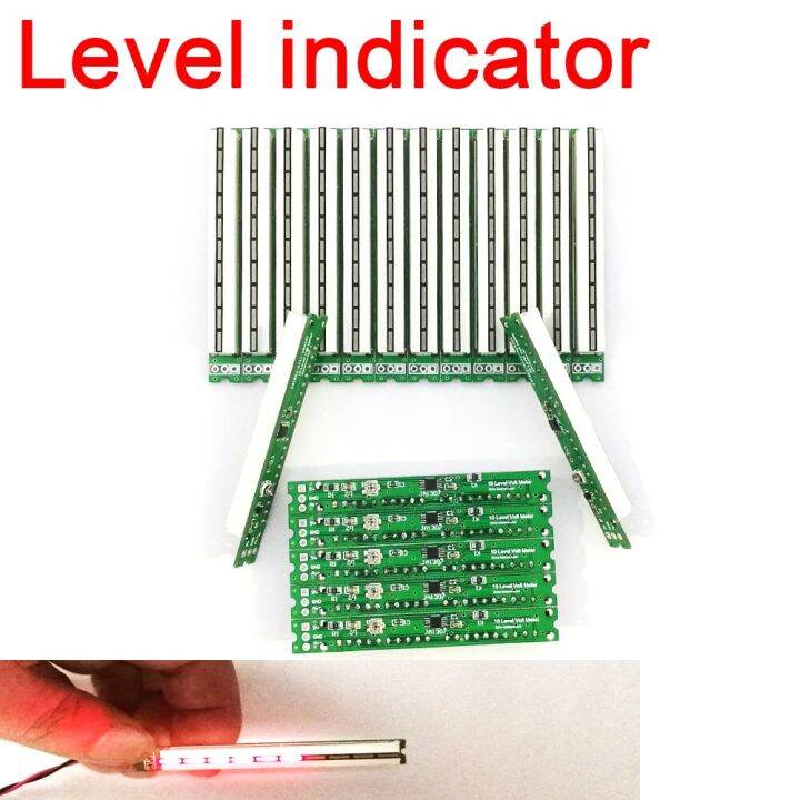 Led Music Level Indicator Level Light Dynamic Sound Spectrum Crossover ...