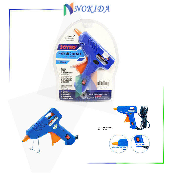 Nokida Pistol Lem Tembak Joyko GG-852 / Hot Malt Glue Gun / Tembakan ...