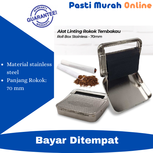 Alat Linting Rokok Manual Tobacco Roller Machine 70mm/Alat Linting ...