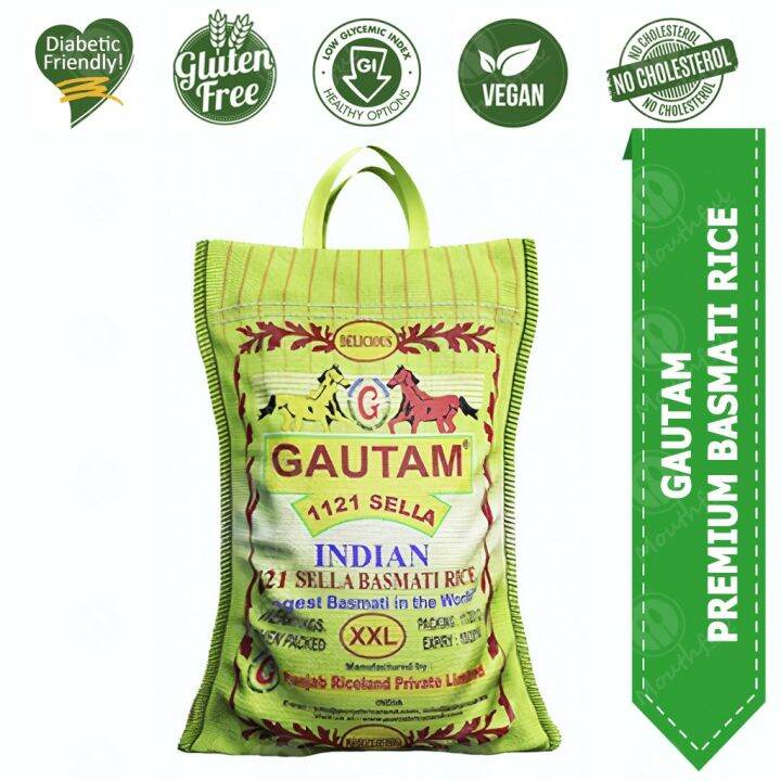 Gautam sella basmati rice 5KG | Lazada PH