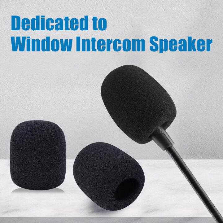 Microphone cotton for Window Intercom Speaker and mic with Noise ...