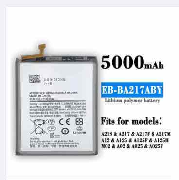Samsung A12/ A21S/ A02 Battery EB-BA217ABY Replacement Module. | Lazada PH